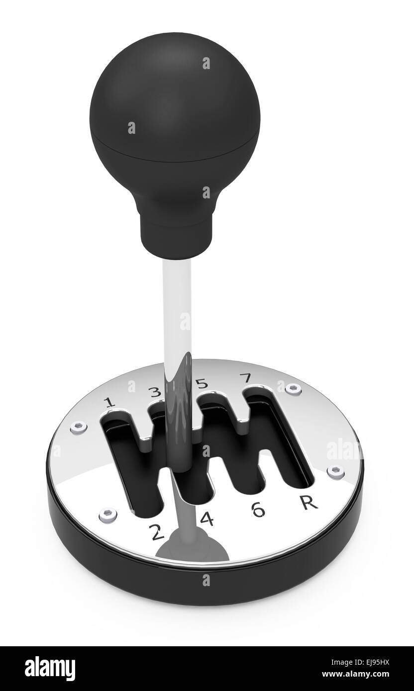 Manual gearstick Cut Out Stock Images & Pictures - Alamy
