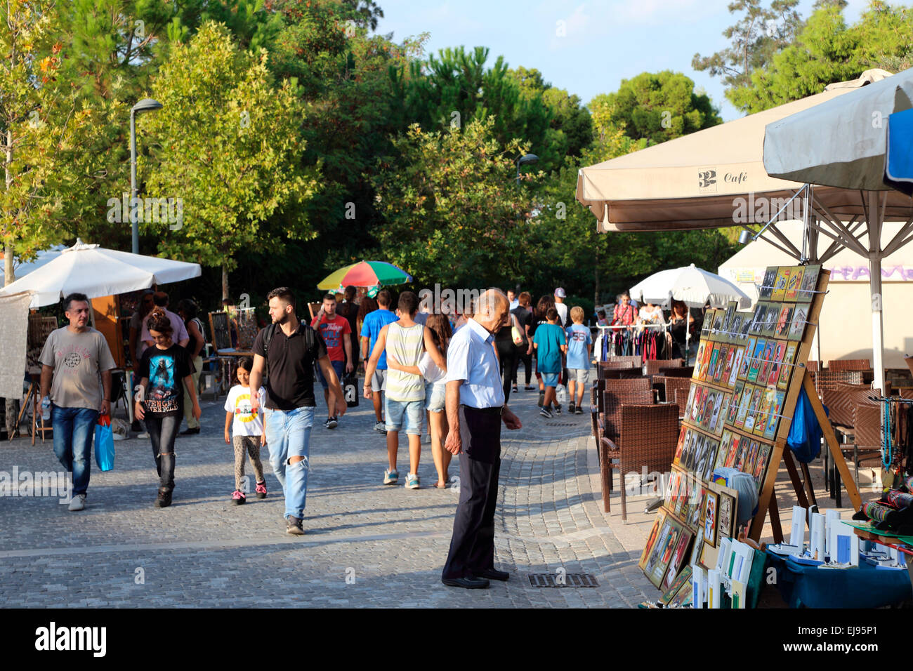 Greece Athens Way to the Acropolis Stock Photo - Alamy