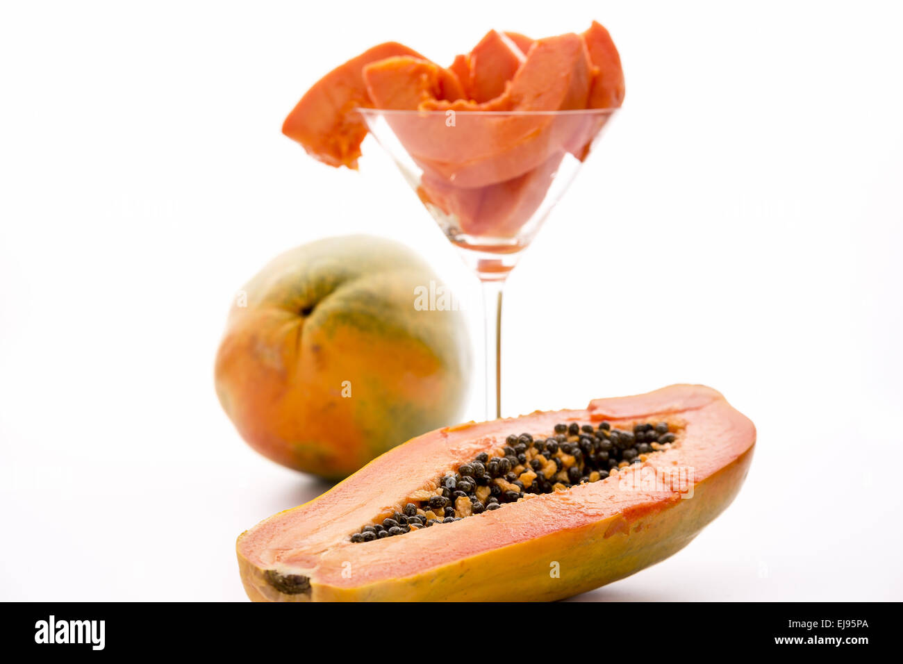 Papaya red hi-res stock photography and images - Alamy