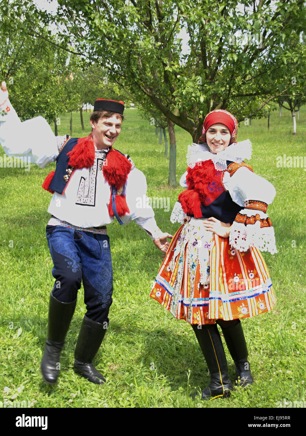 Czech folk dance hi-res stock photography and images - Alamy