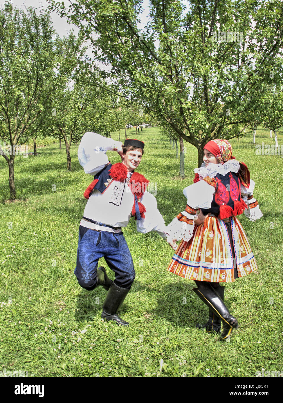 Czech folk dance hi-res stock photography and images - Alamy
