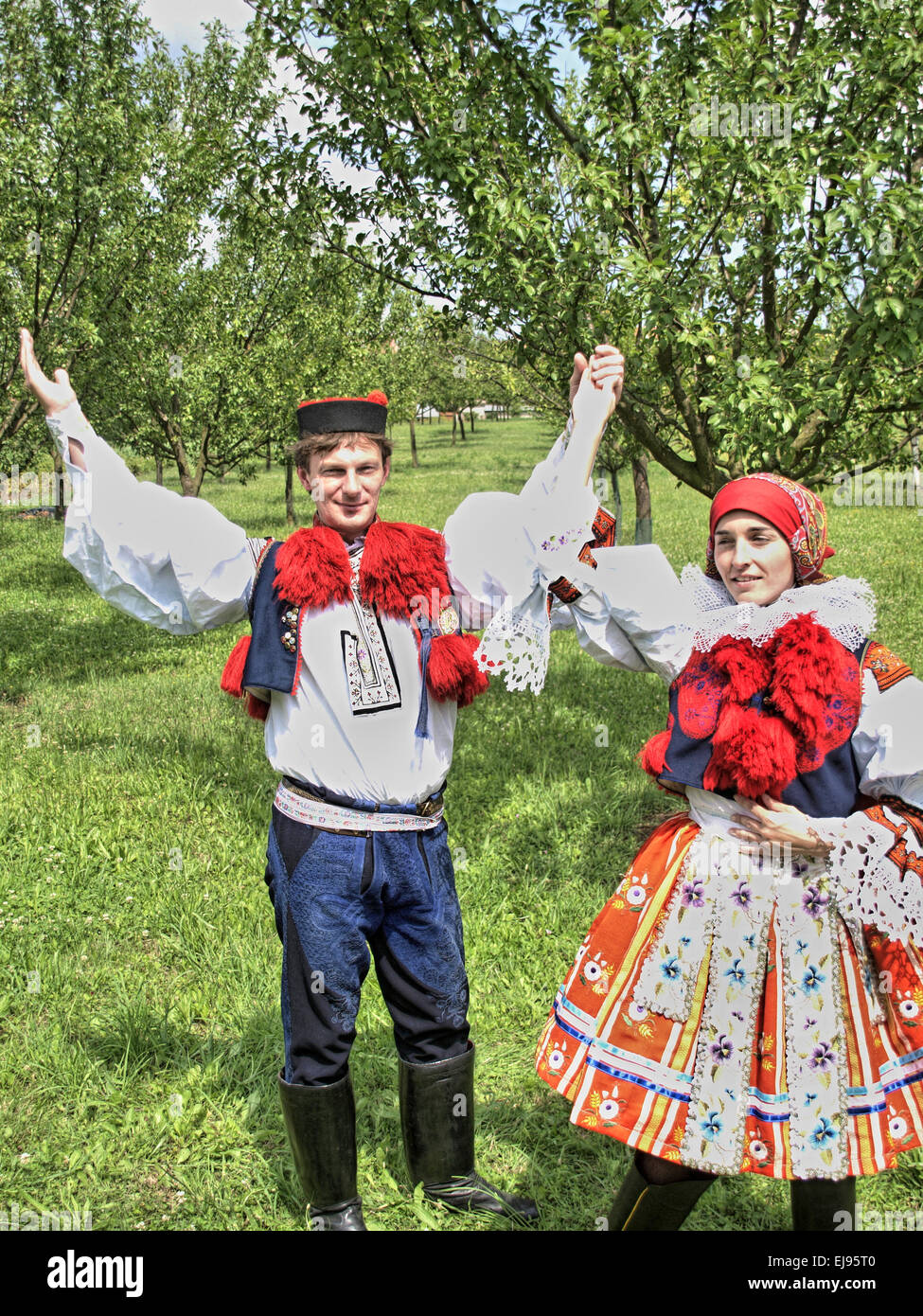 Czech folk dance hi-res stock photography and images - Alamy