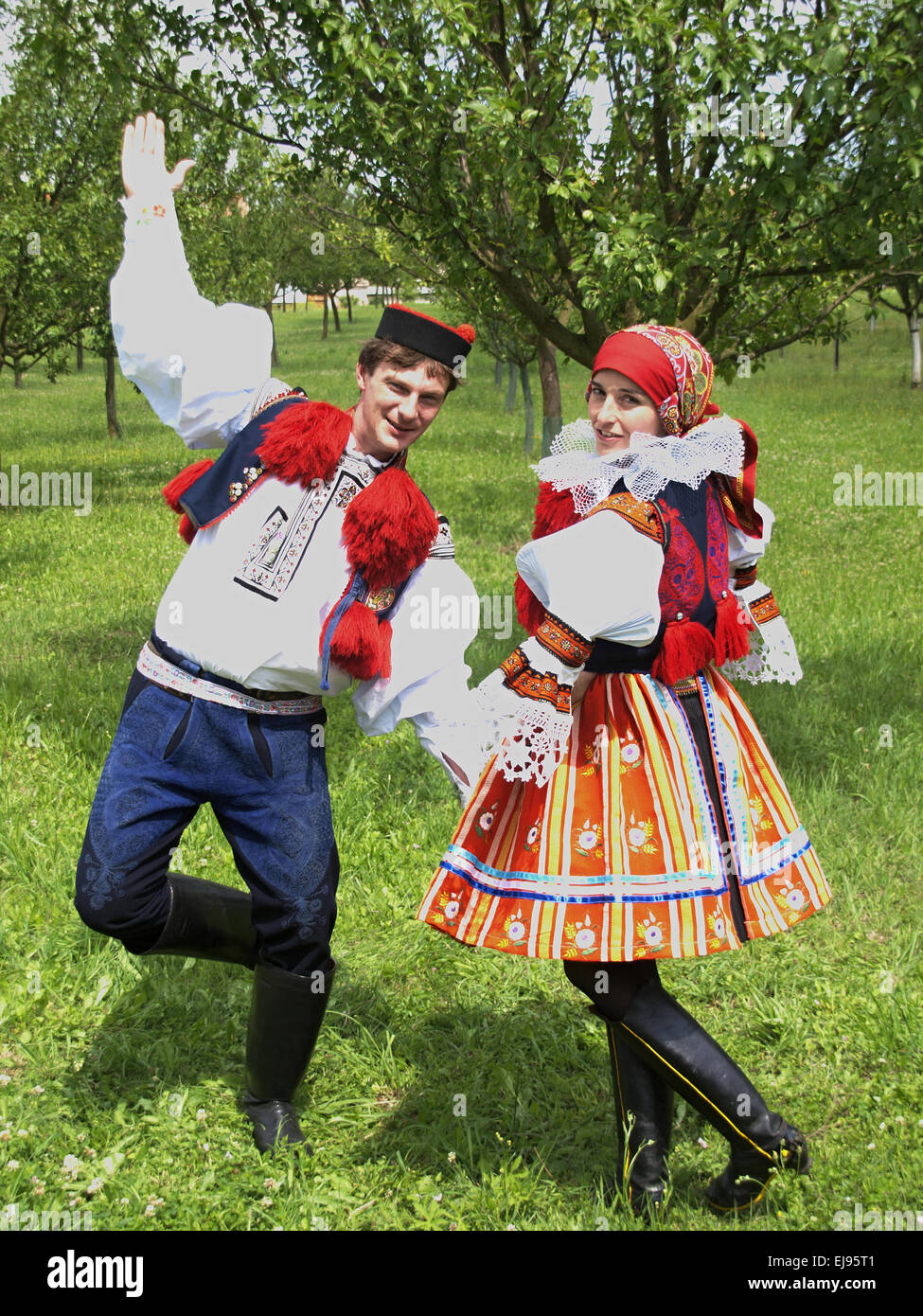 Czech folk dance hi-res stock photography and images - Alamy