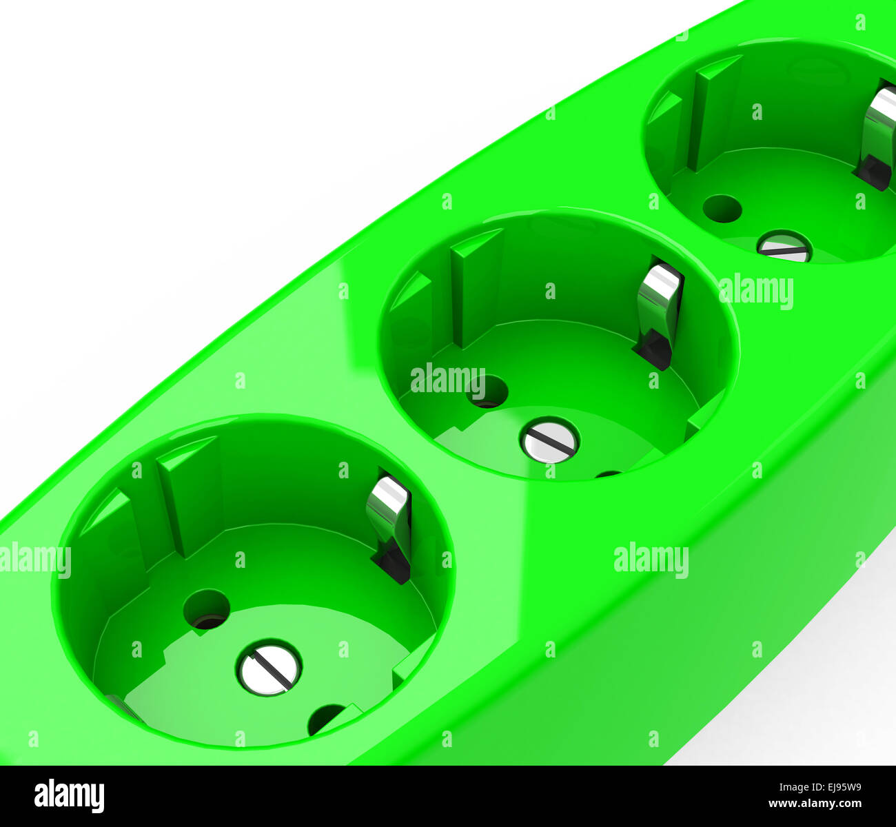 the green sockets Stock Photo - Alamy