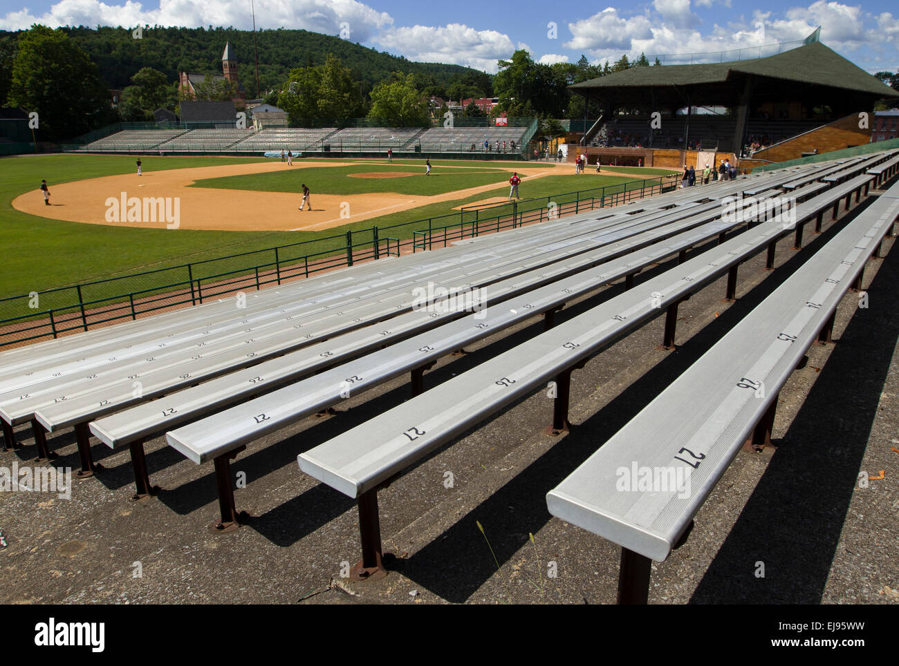 Doubleday Field in Cooperstown, New York Stock Photo - Alamy