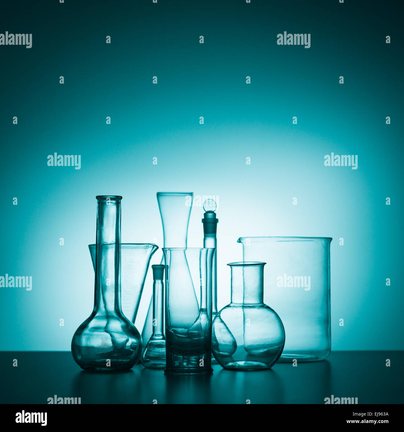 Laboratory Glassware Wallpaper