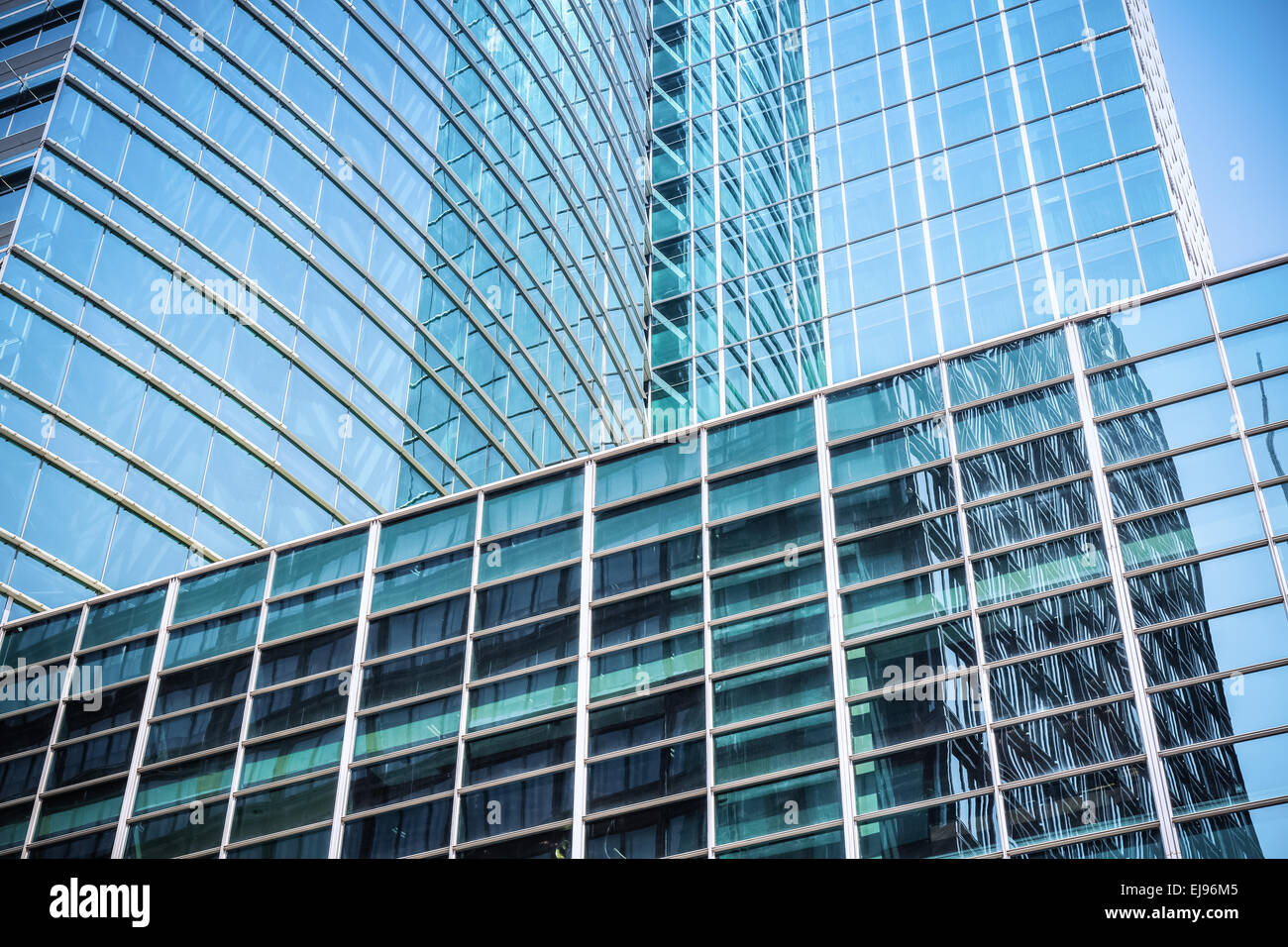Blue glass building skyscraper texture hi-res stock photography and ...