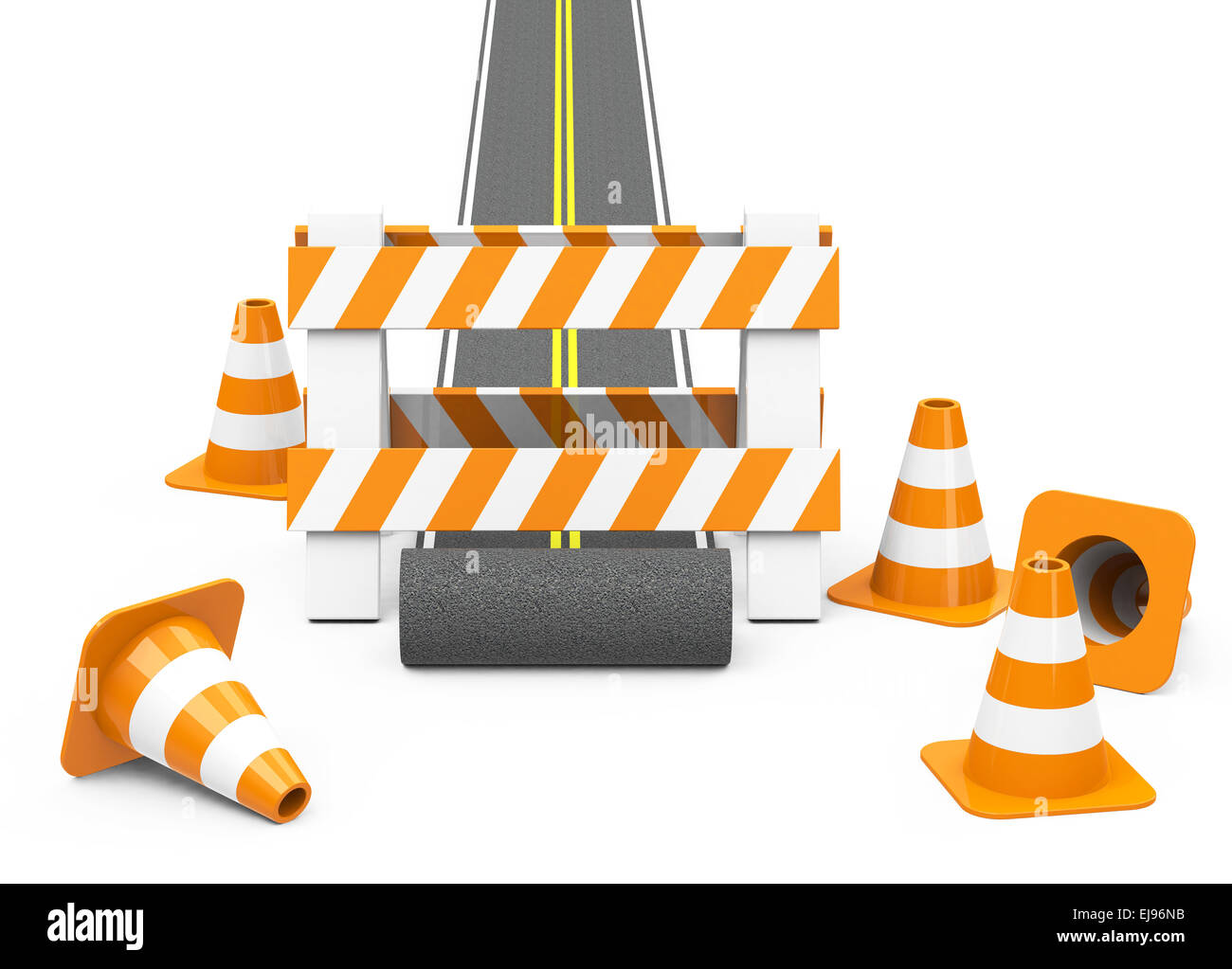 Roadblock hi-res stock photography and images - Alamy