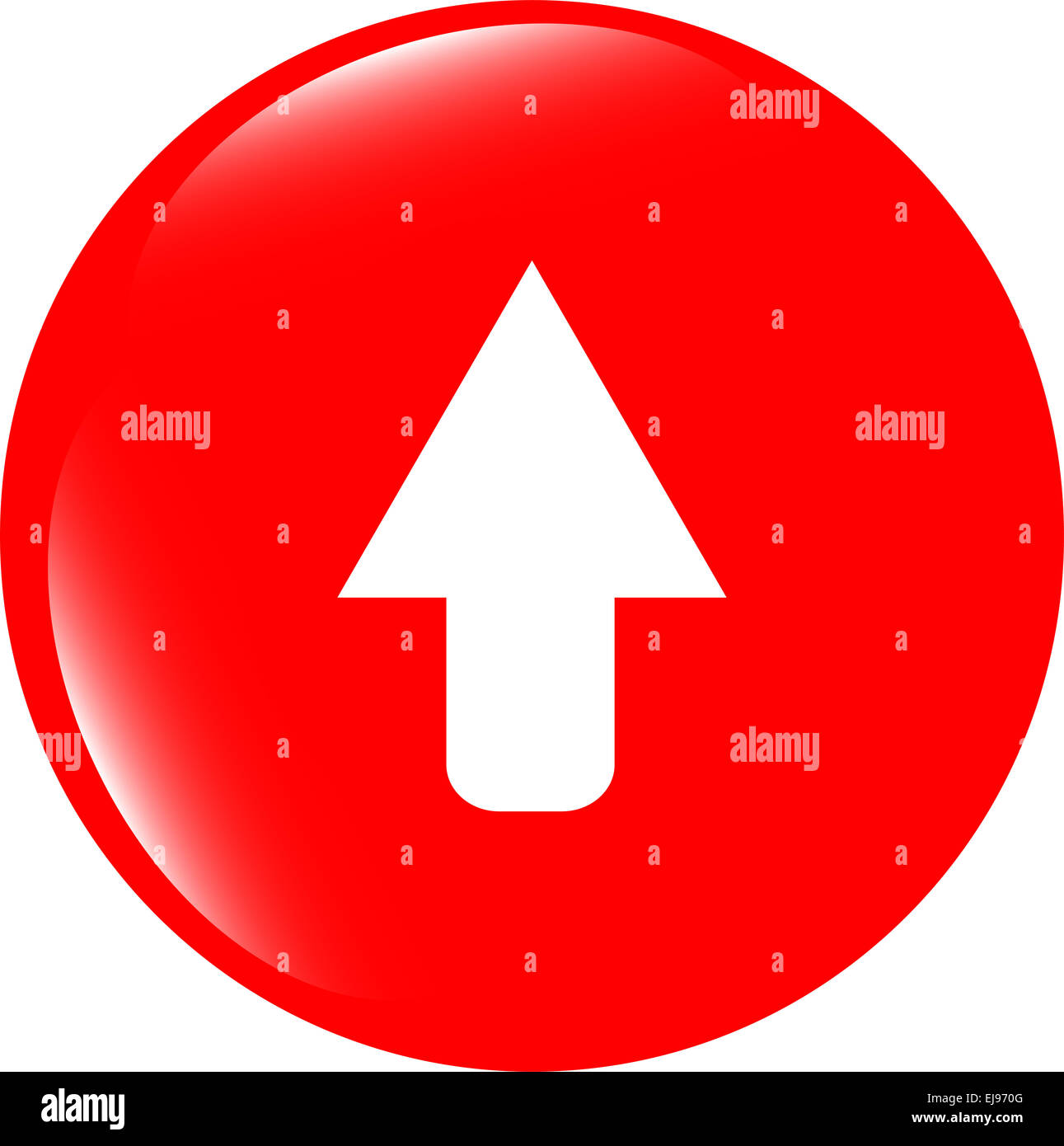 Arrow button icon hi-res stock photography and images - Alamy