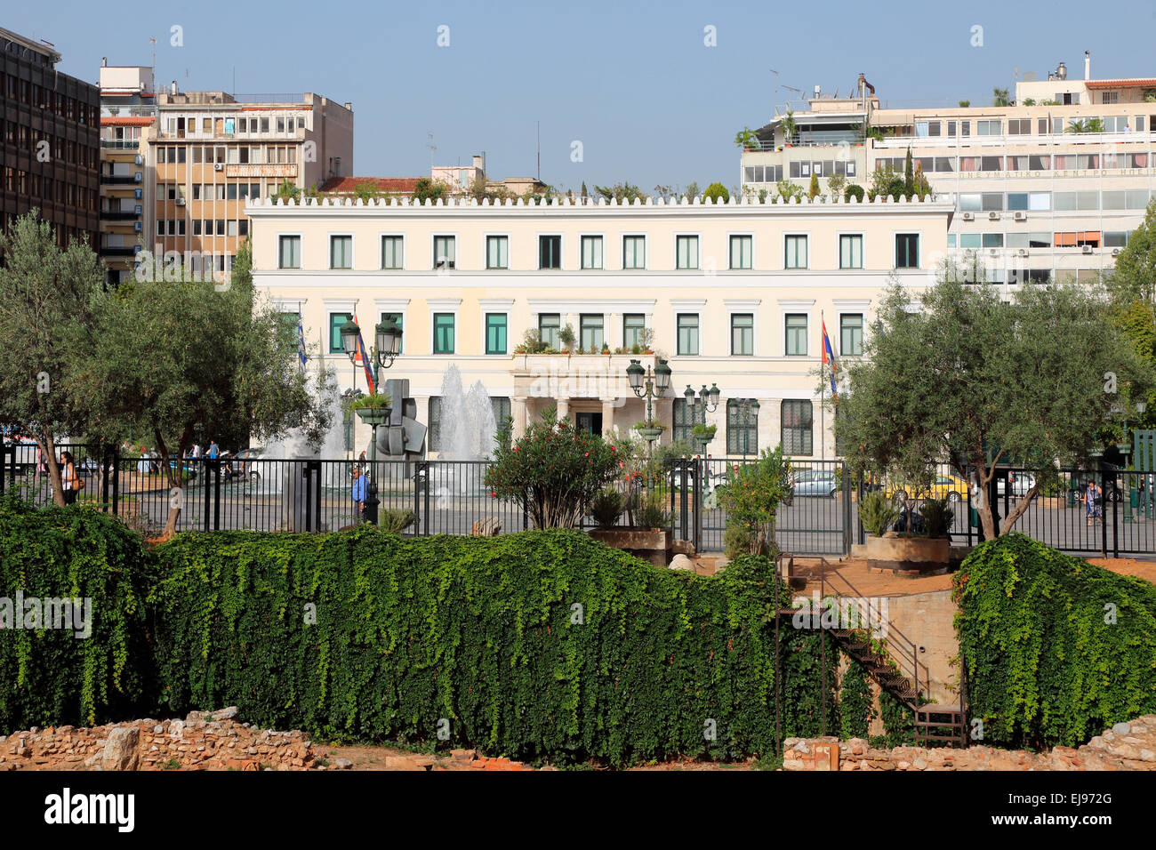Athens city hall kotzia hi-res stock photography and images - Alamy