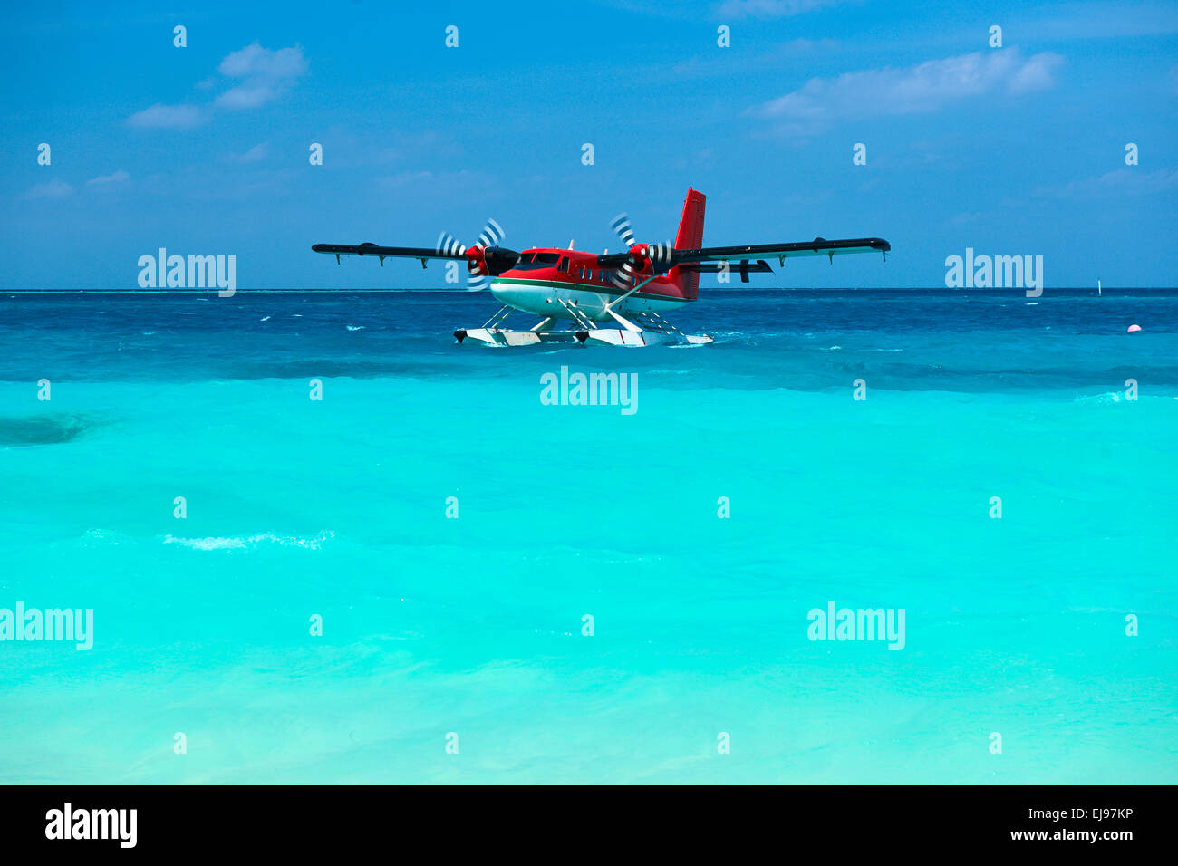 Twin otter seaplane at Maldives Stock Photo - Alamy Twin otter seaplane at Maldives Stock Photo - Alamy