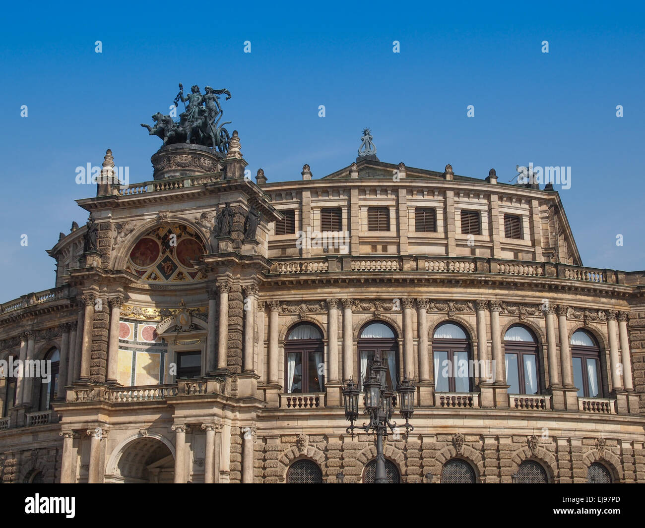 Saechsische state opera dresden hi-res stock photography and images - Alamy