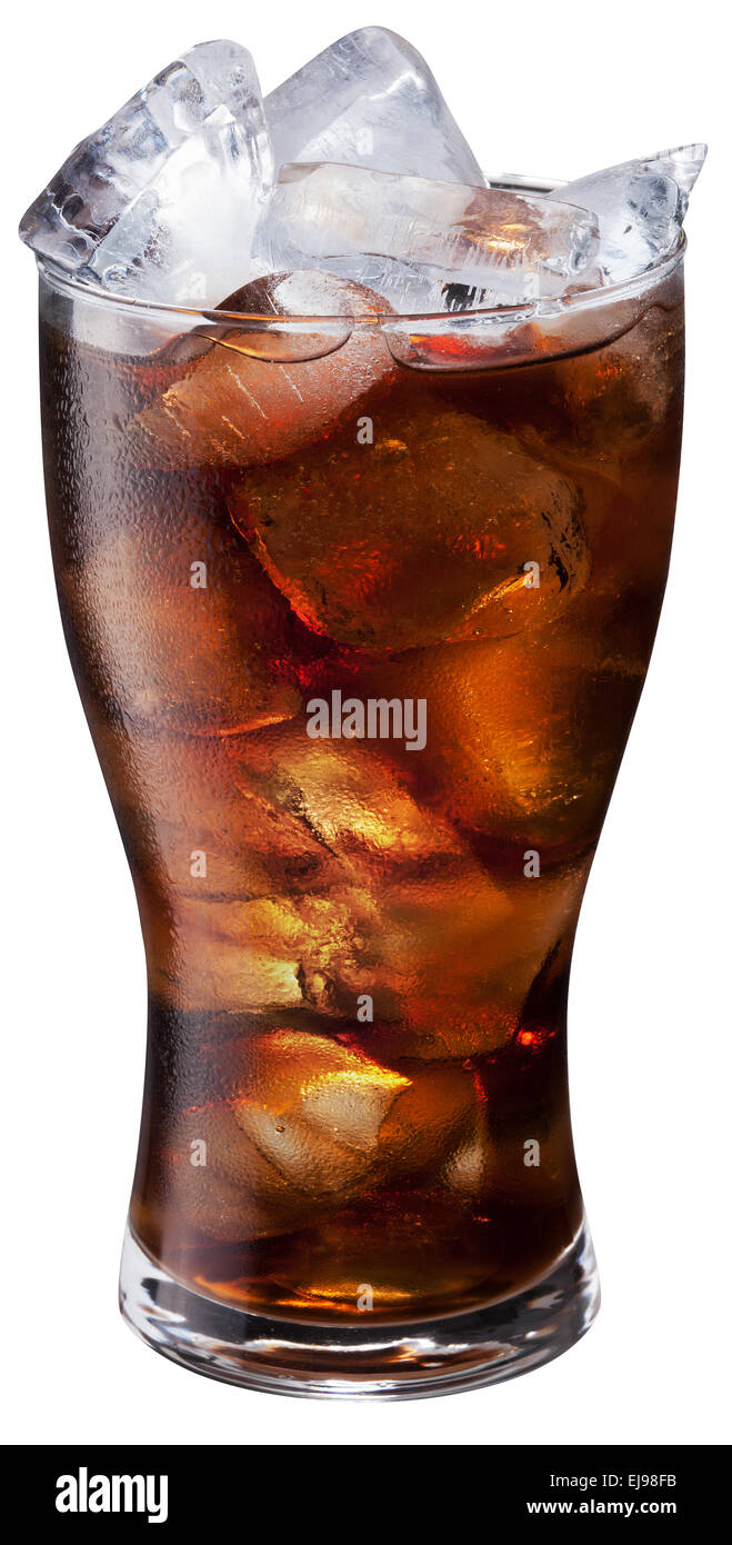 Cola ice cutout isolated on hi-res stock photography and images - Alamy