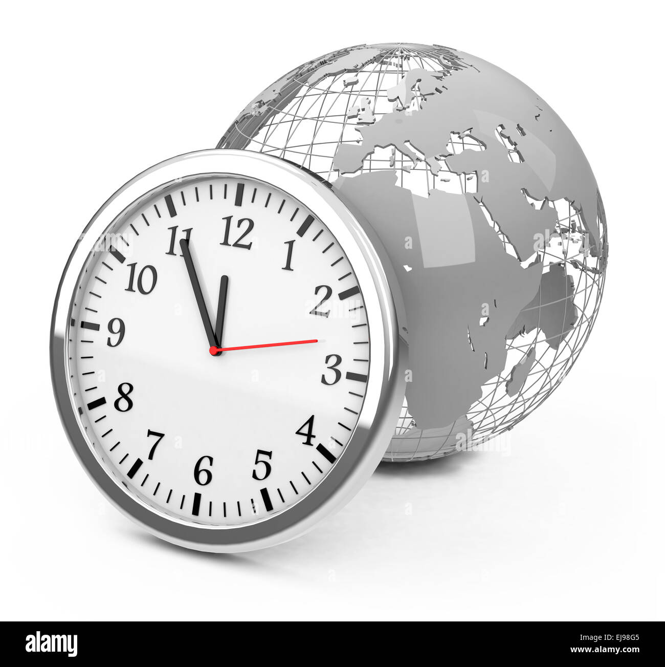 World time timer Cut Out Stock Images & Pictures - Alamy