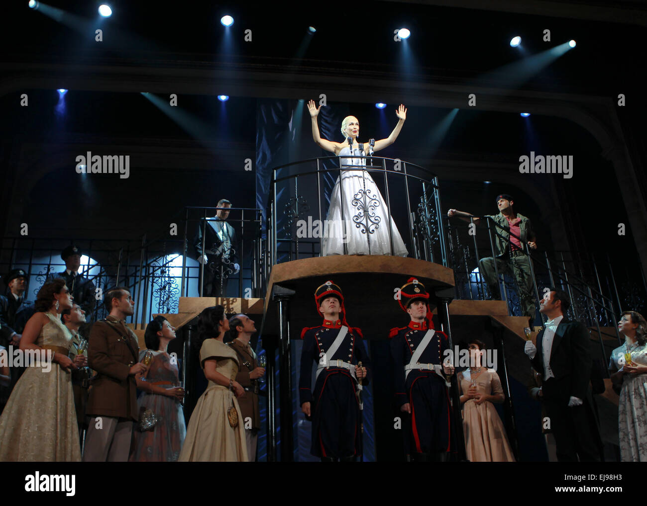 Marti Pellow, Madalena Alberto, Ben Forster and Matthew Cammelle attend ...