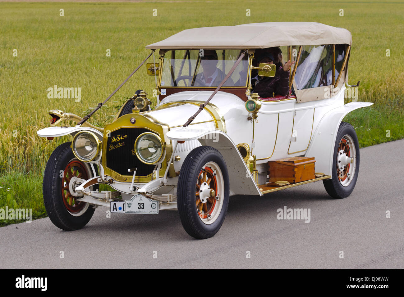 veteran car De Dion, built at year 1912 Stock Photo - Alamy