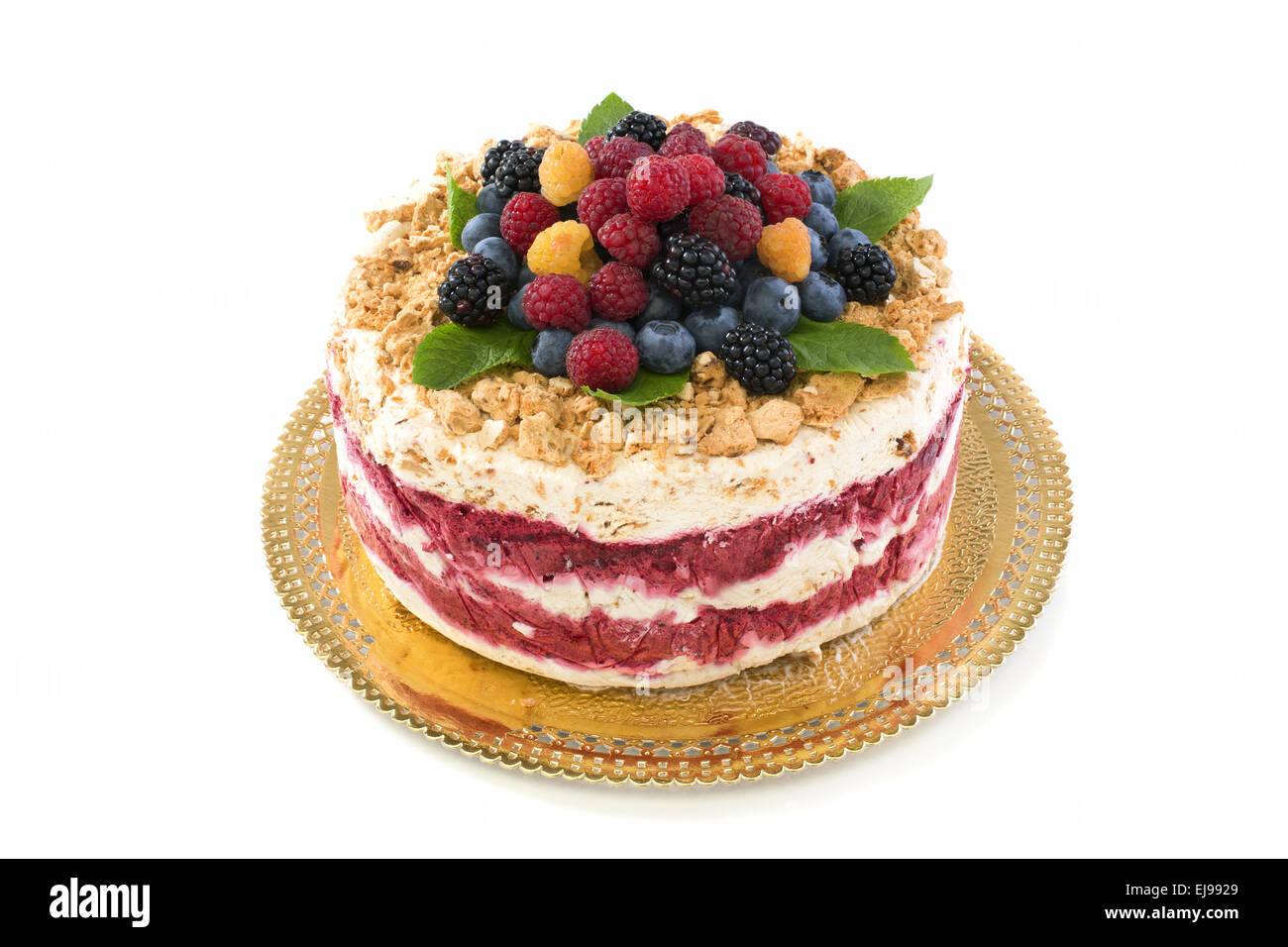 Italian dessert Cut Out Stock Images & Pictures - Alamy