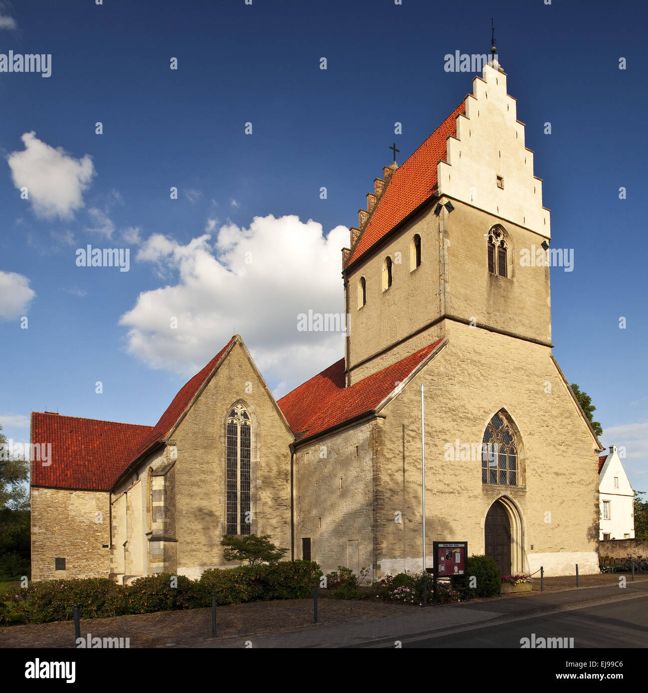 Big church, Burgsteinfurt, Germany Stock Photo - Alamy
