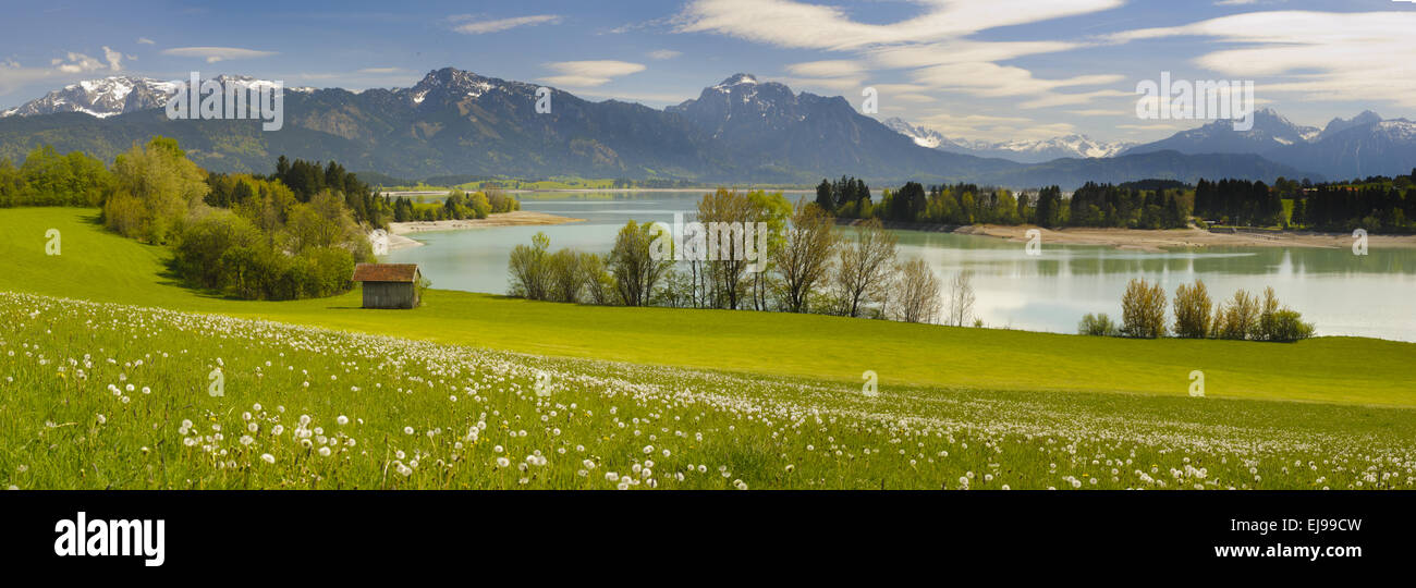 panorama landscape in Bavaria Stock Photo - Alamy