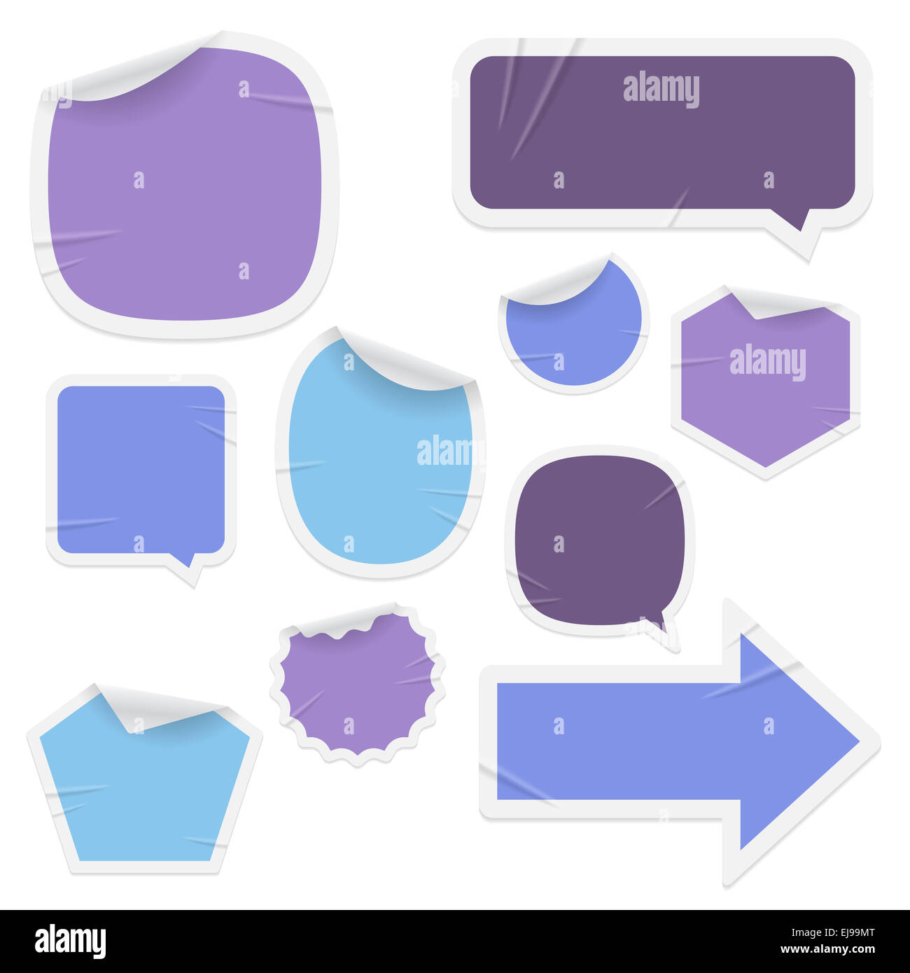 Labels and stickers Stock Photo - Alamy