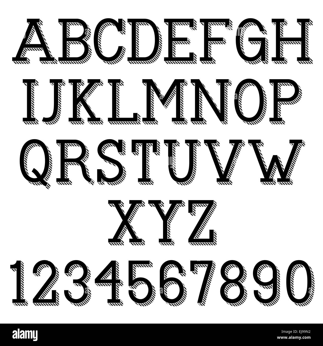 Regular font hi-res stock photography and images - Alamy