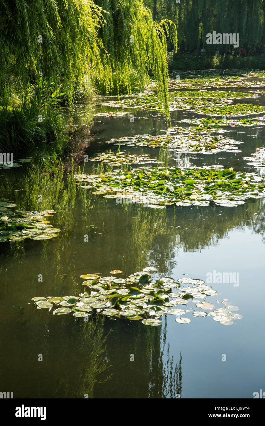 France, Europe, Giverny, Claude Monet Foundation, gardens of Monet's ...