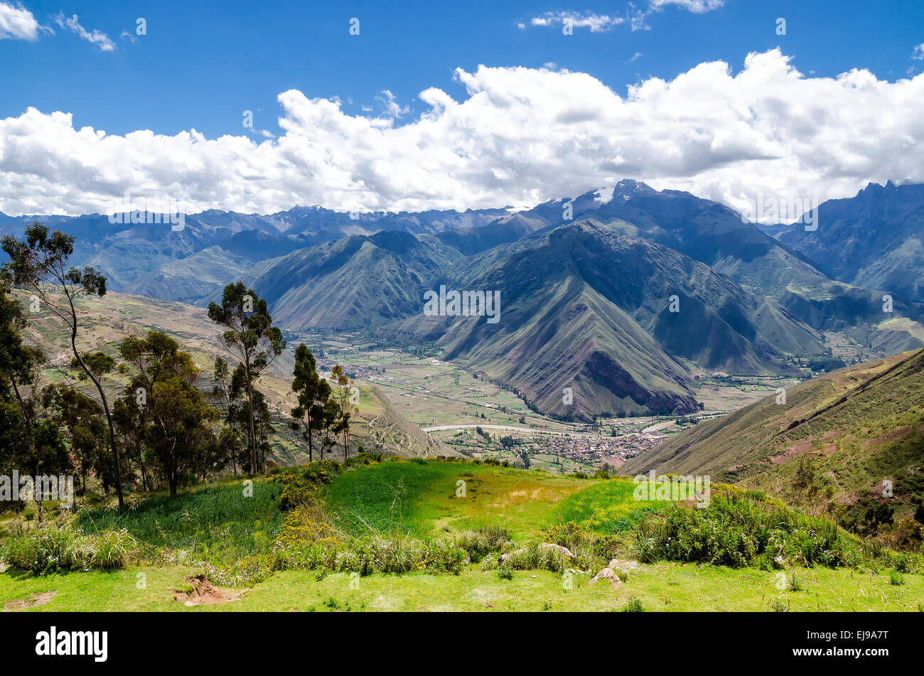 The Andes in Peru Stock Photo - Alamy