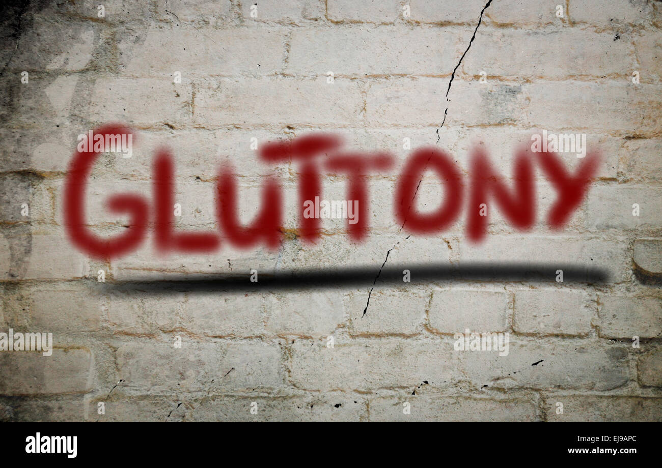 Gluttony greed hi-res stock photography and images - Alamy