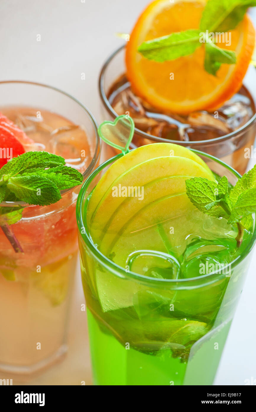 fresh cold tea Stock Photo - Alamy