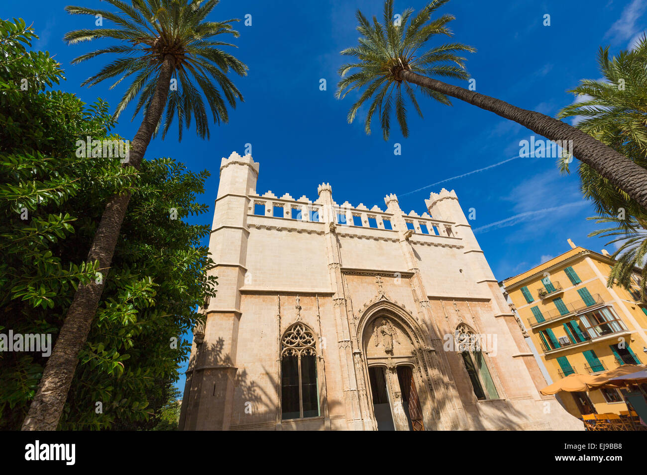 Palma de Mallorca Lonja Majorca gothic architecture in Balearic islands ...