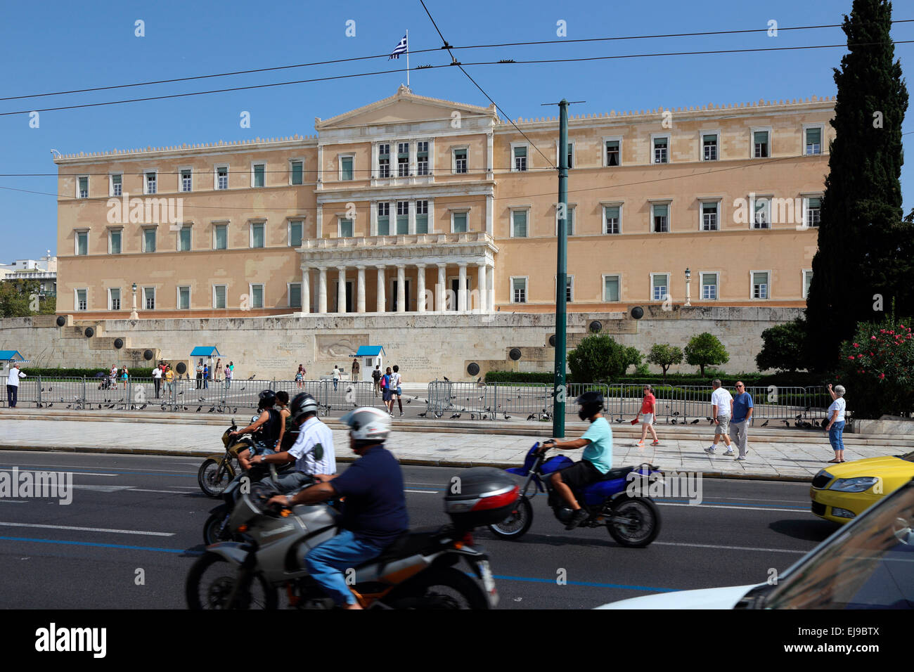 Greece Athens Greek Parliament Stock Photo - Alamy