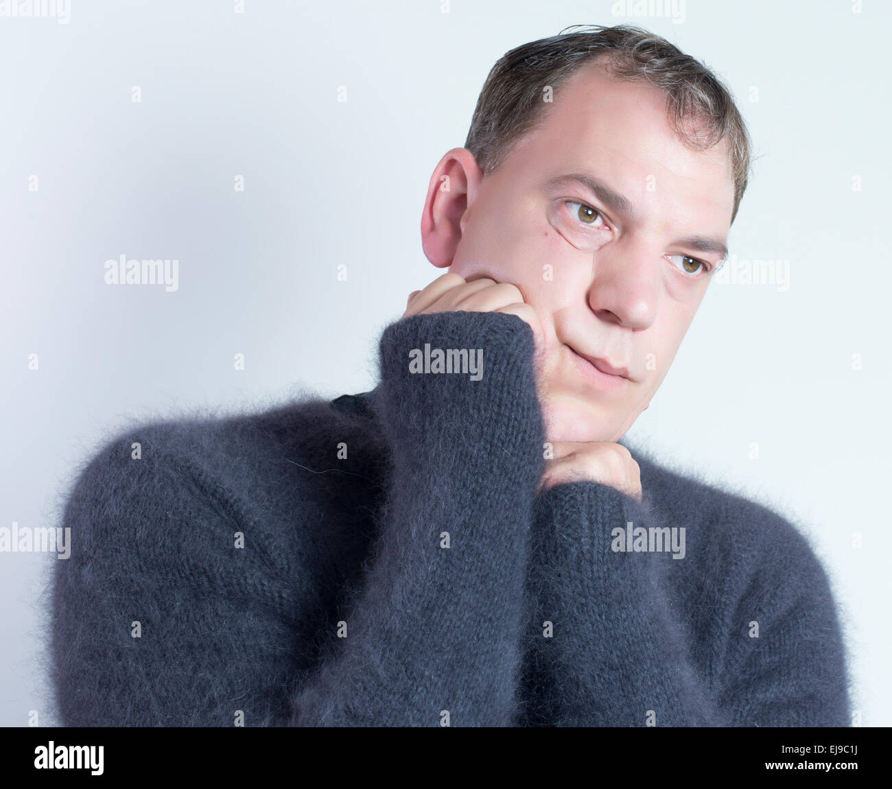 Angora sweater hi-res stock photography and images - Alamy