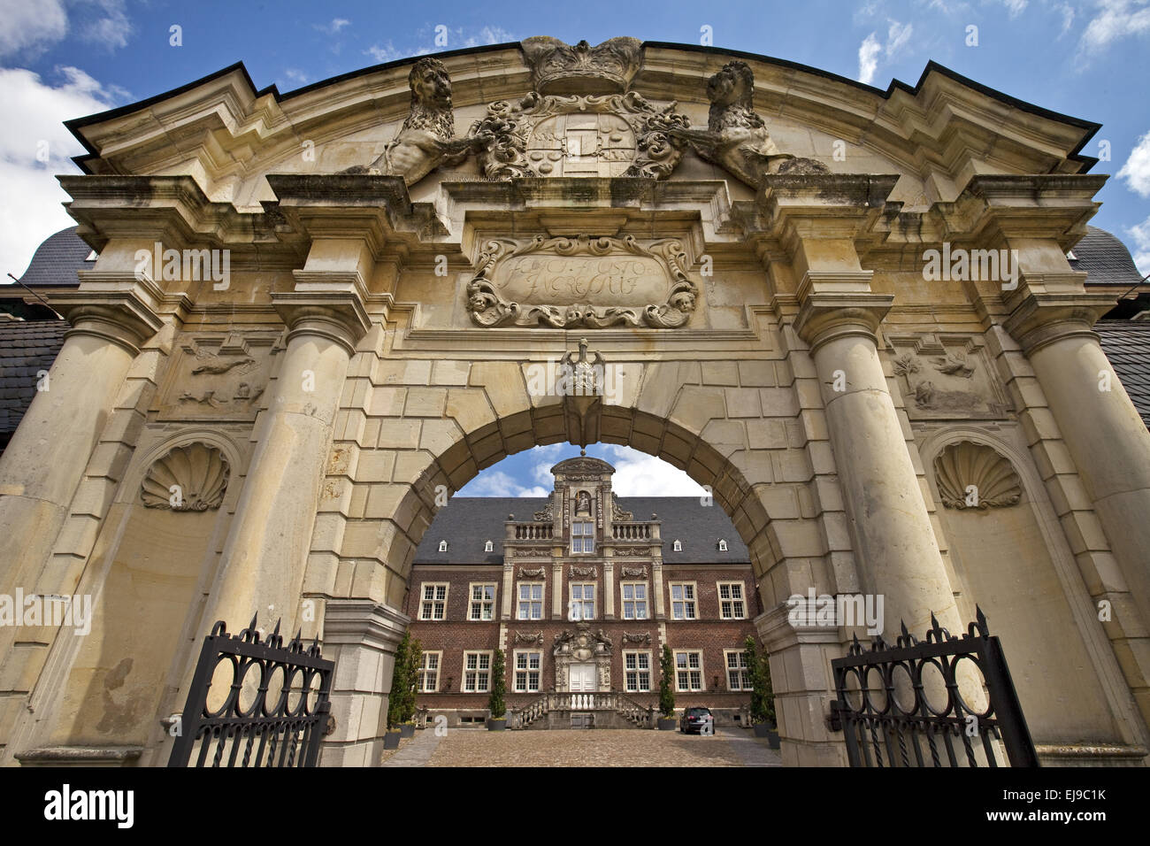 Ahaus castle, Muensterland, Germany Stock Photo - Alamy