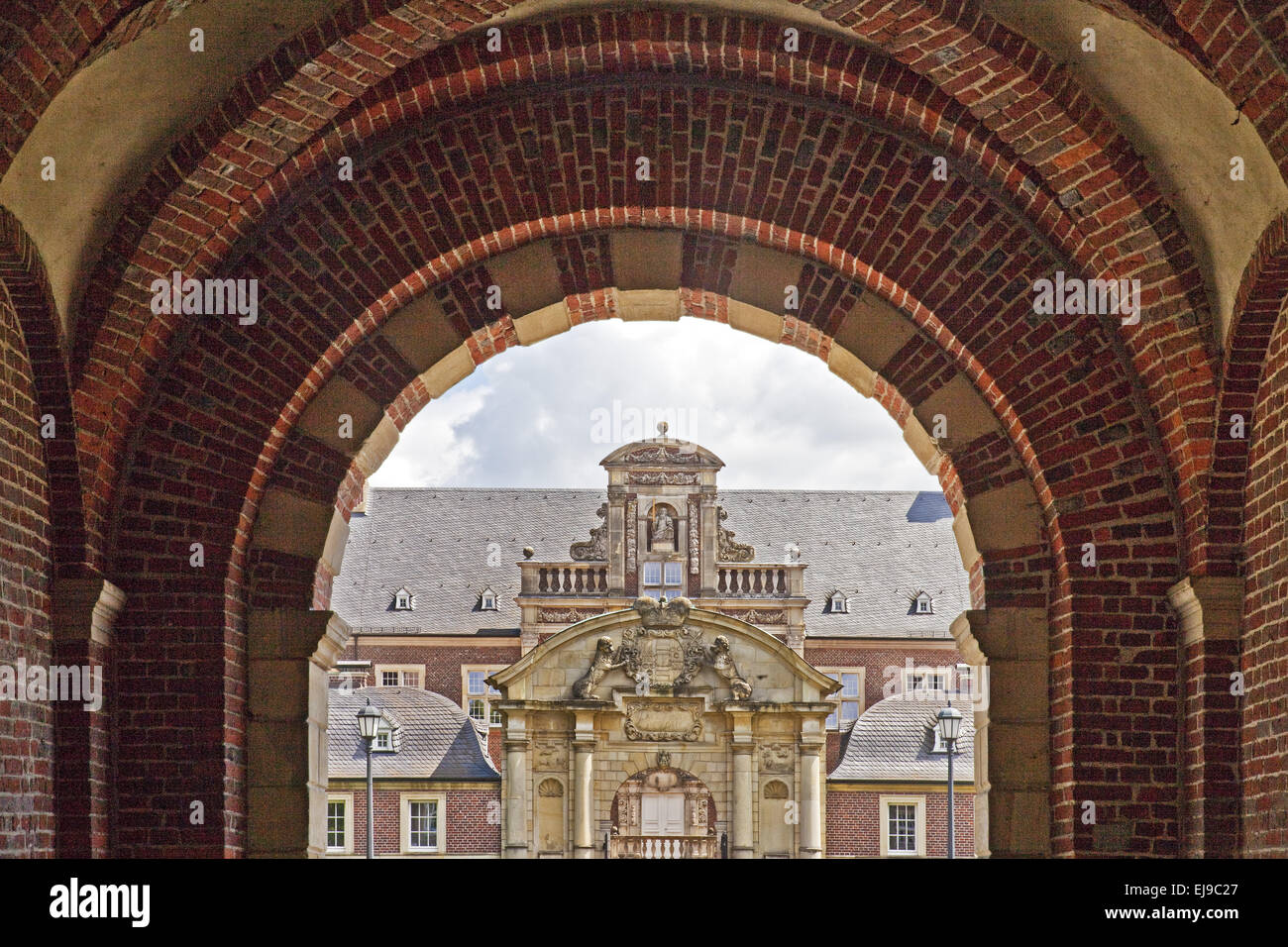 Ahaus castle, Muensterland, Germany Stock Photo - Alamy