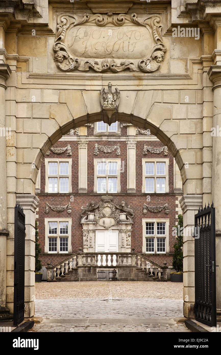 Ahaus castle, Muensterland, Germany Stock Photo - Alamy