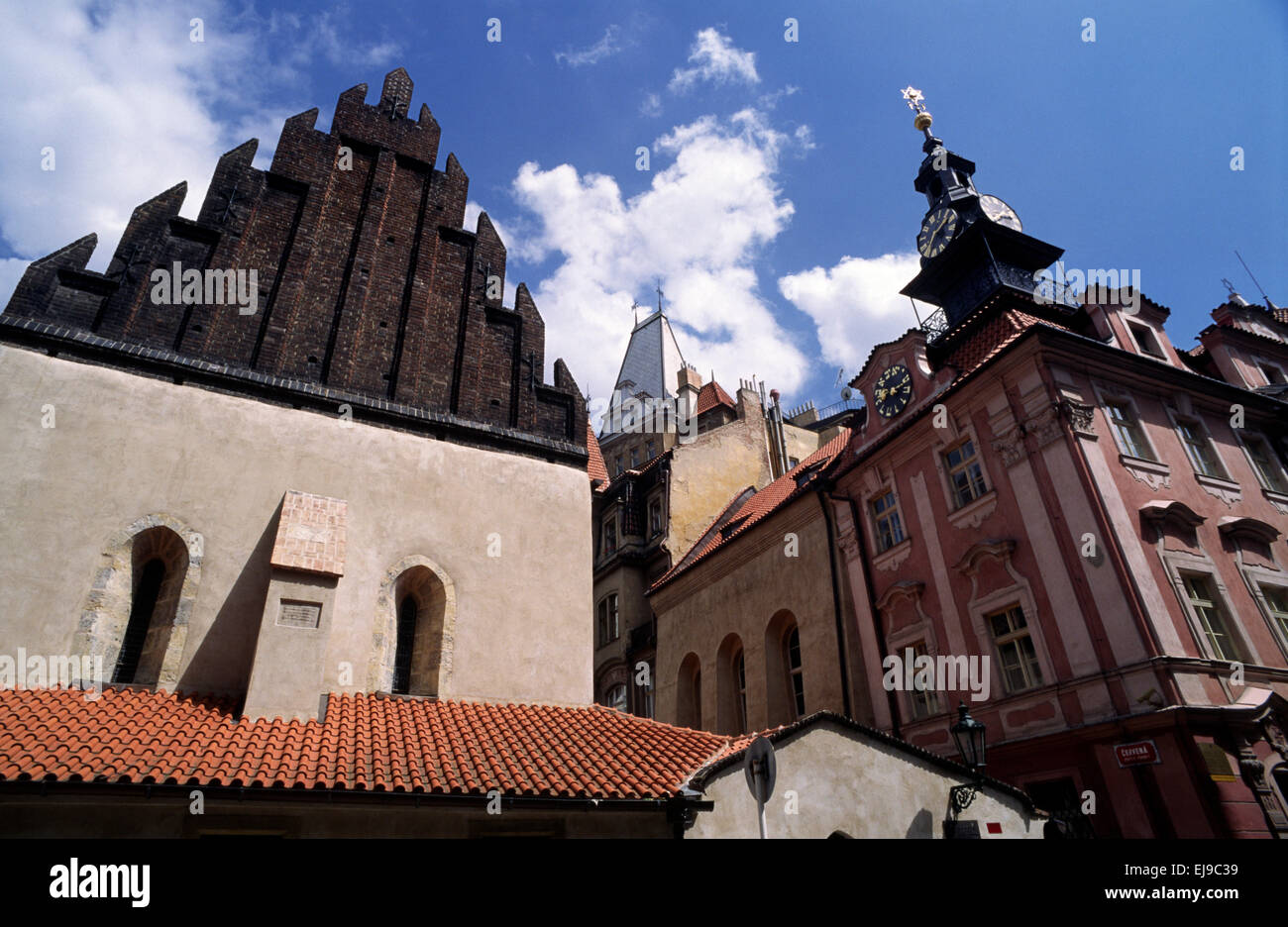 City hall in prague jewish quarter hi-res stock photography and images ...