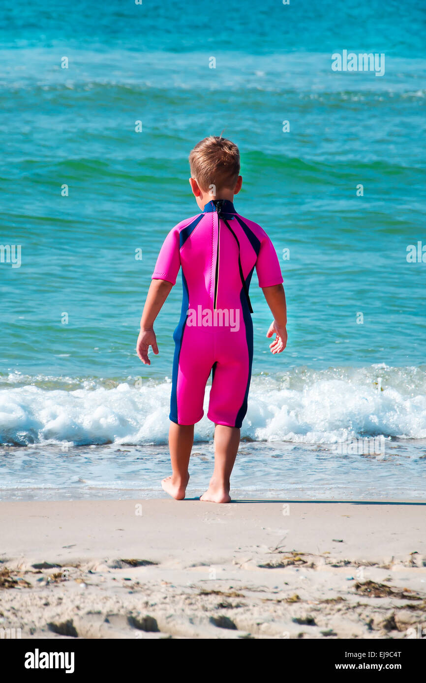 Boy diving with suit hi-res stock photography and images - Alamy
