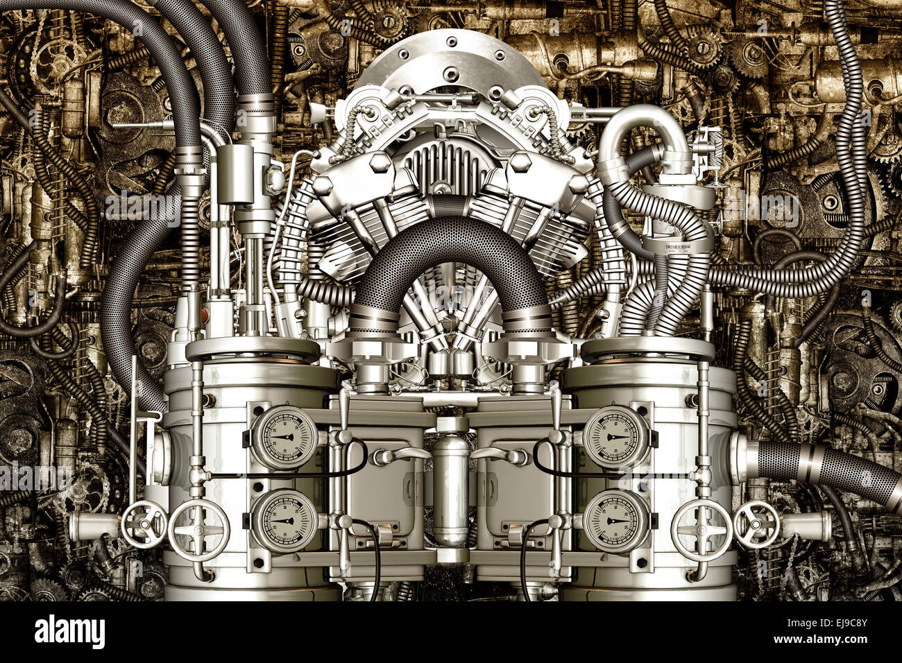 Component engineering engine drive hi-res stock photography and images ...