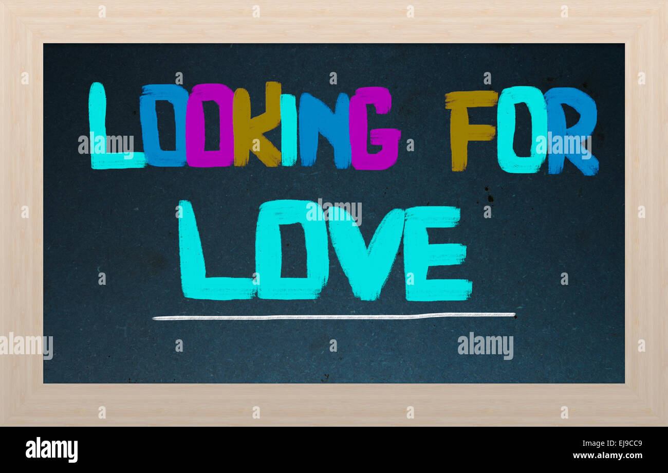 Looking For Love Concept Stock Photo - Alamy