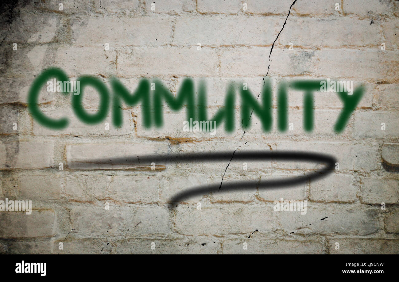 Community project text hi-res stock photography and images - Alamy