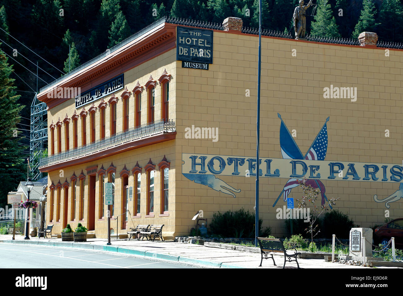 Hotel de Paris Museum, Georgetown, Colorado USA Stock Photo - Alamy