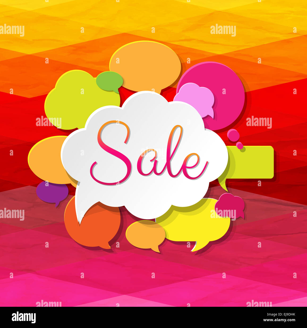 Speech banner hi-res stock photography and images - Alamy
