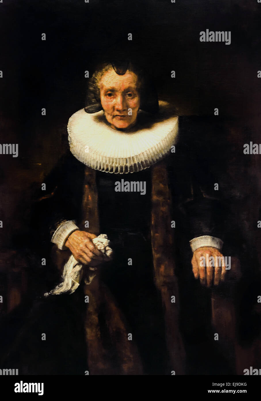 Portrait margaretha de geer rembrandt hi-res stock photography and ...