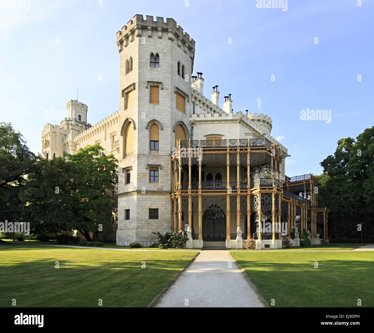 Hluboka castle hi-res stock photography and images - Alamy