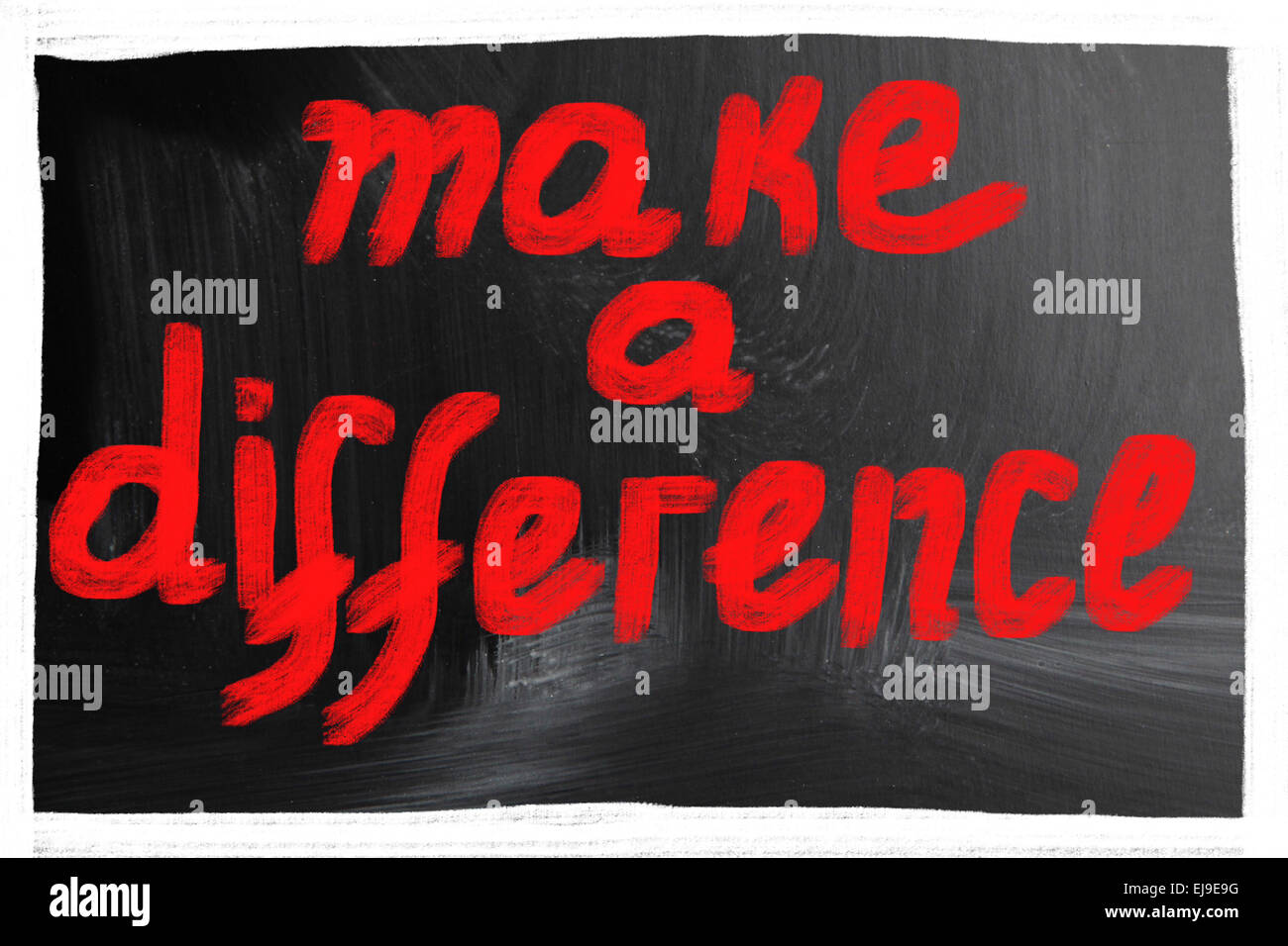 make a difference Stock Photo - Alamy