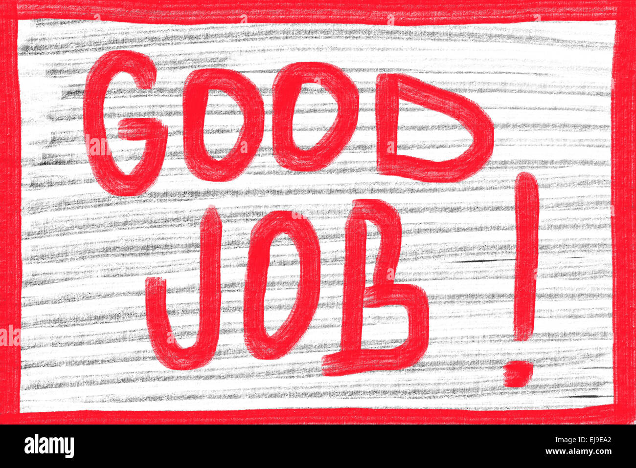 good job concept Stock Photo - Alamy