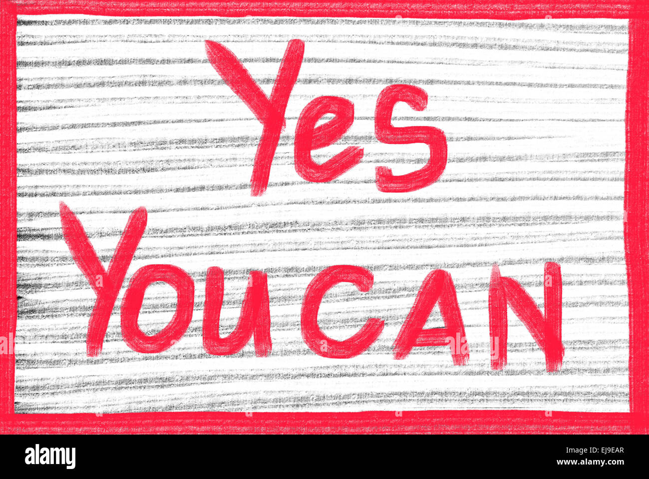 yes you can Stock Photo - Alamy