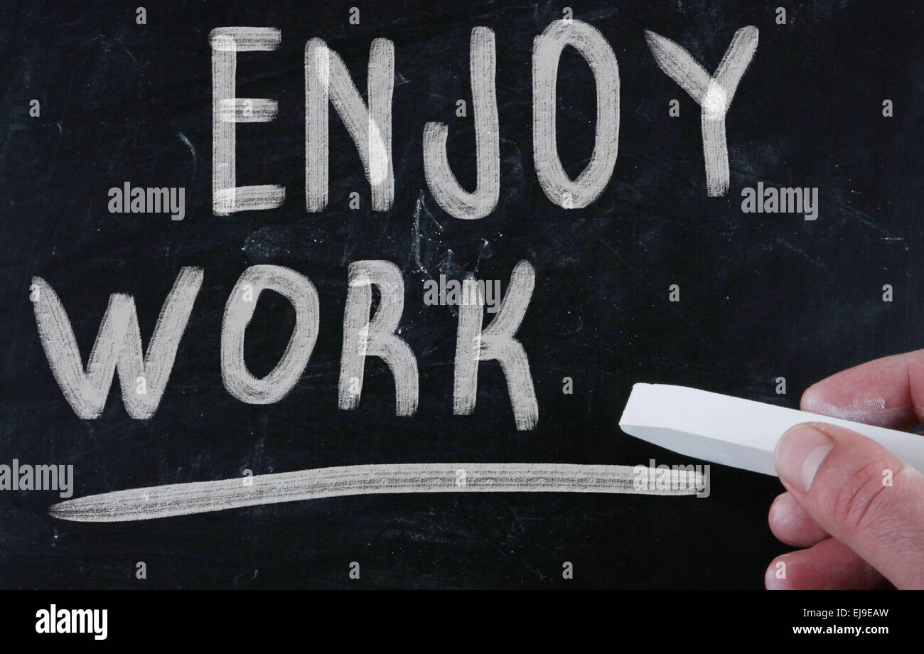 Enjoy work hi-res stock photography and images - Alamy