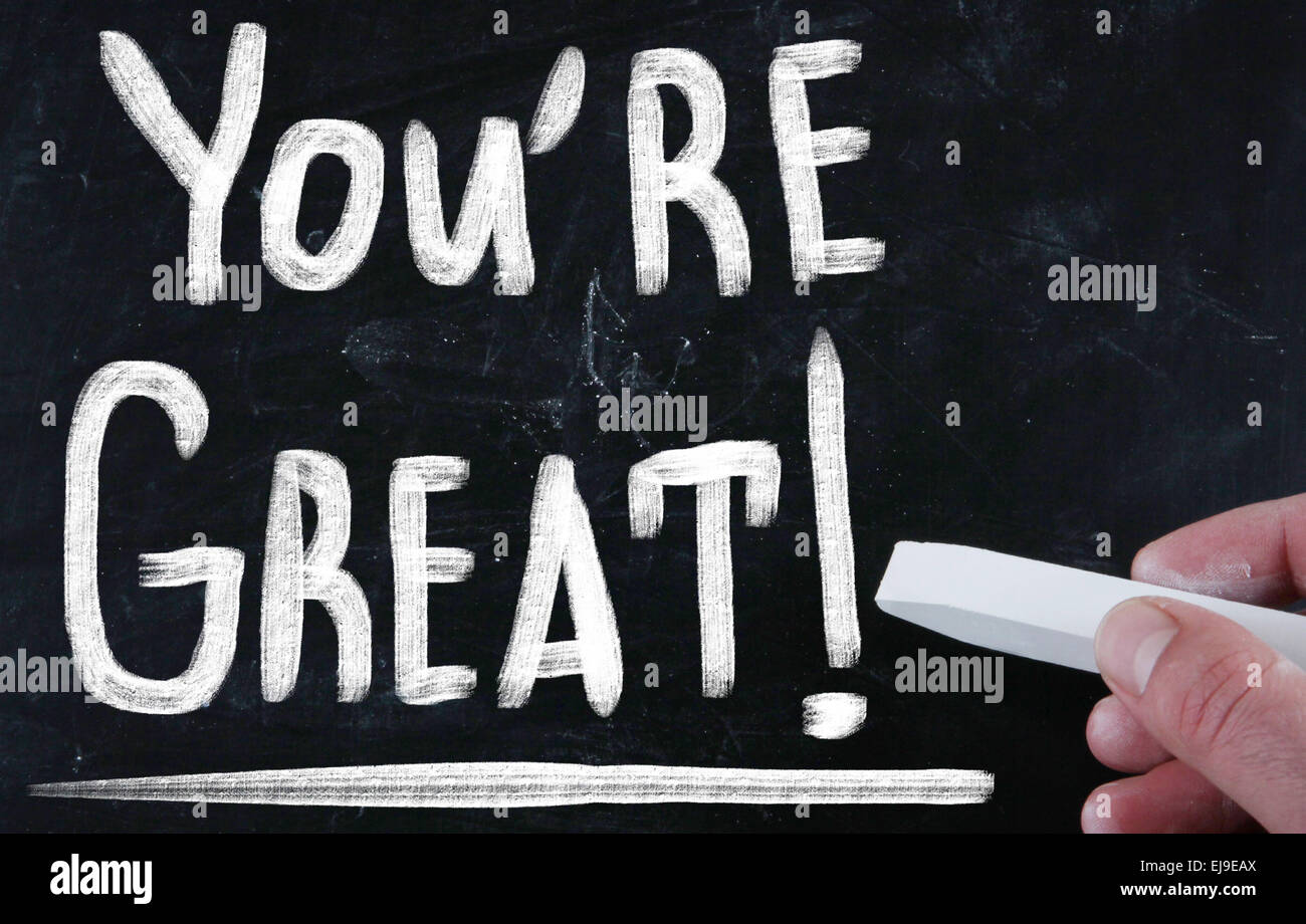 Youre awesome hi-res stock photography and images - Alamy