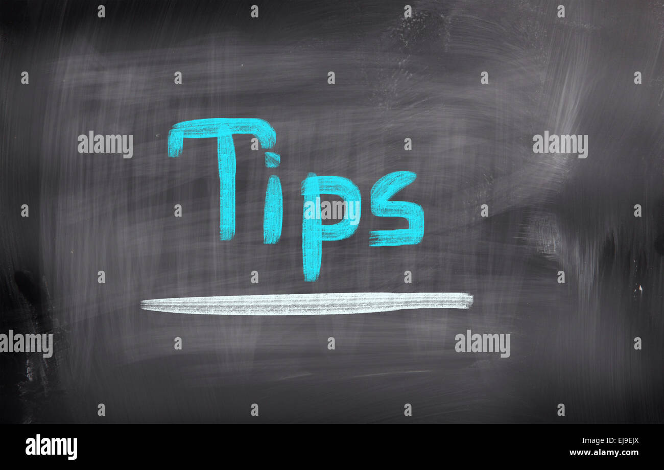 Tips concept hi-res stock photography and images - Alamy